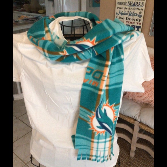 Handmade | Accessories | Miami Dolphins Scarf | Poshmark